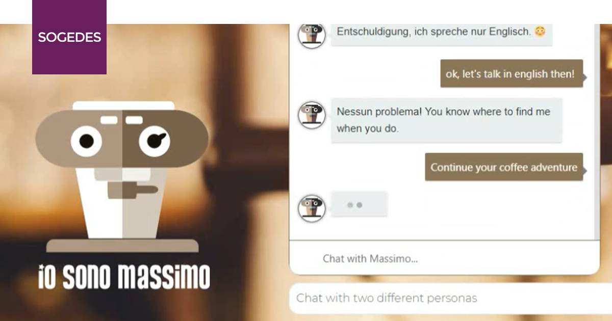 Das Conversational User Interface Design unseres Chatbots Massimo
