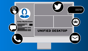 Effektive Kundeninteraktion durch Unified Desktop